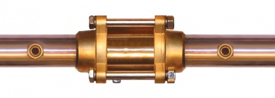 MEDICAL GAS SERVICEABLE CHECK VALVES W/EXTENSIONS